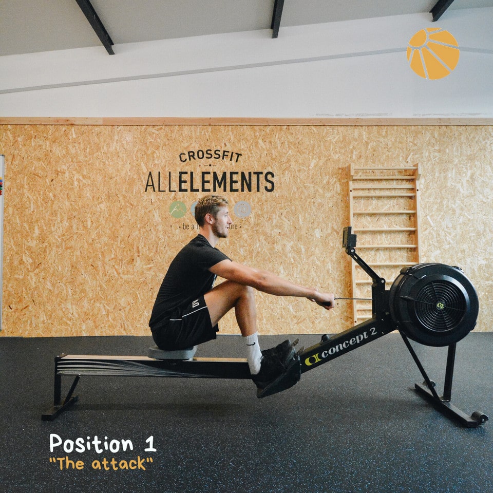 Improve your rowing technique - Training All Elements Gland