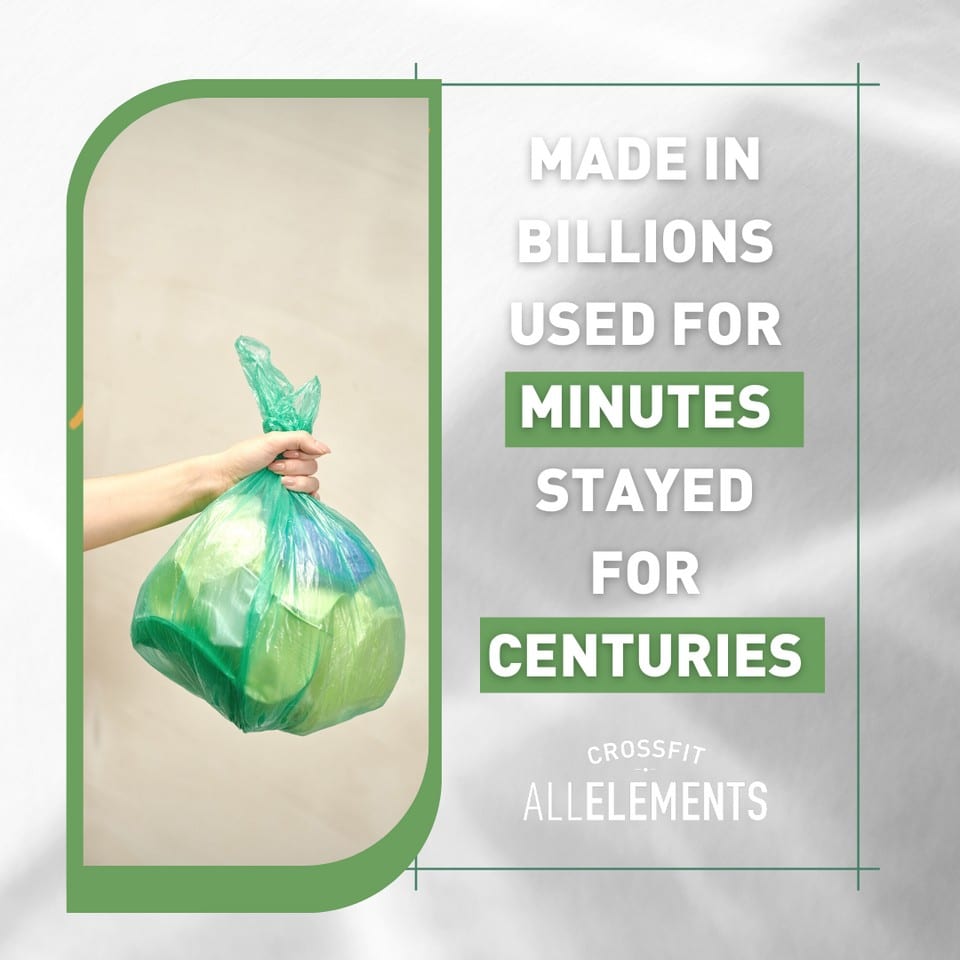 NO to plastic bags! - Training All Elements Gland